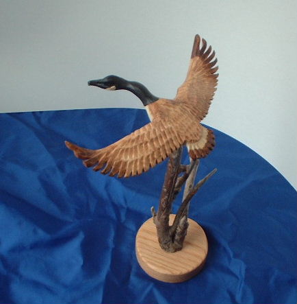 Canadian Geese Wood Carvings